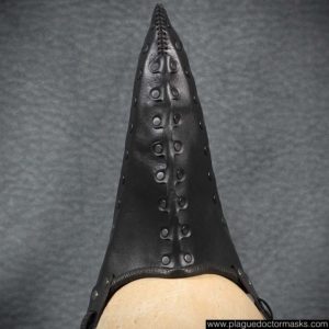 Long Half Plague Doctor Mask - Beak Mask for your Black Death Costume